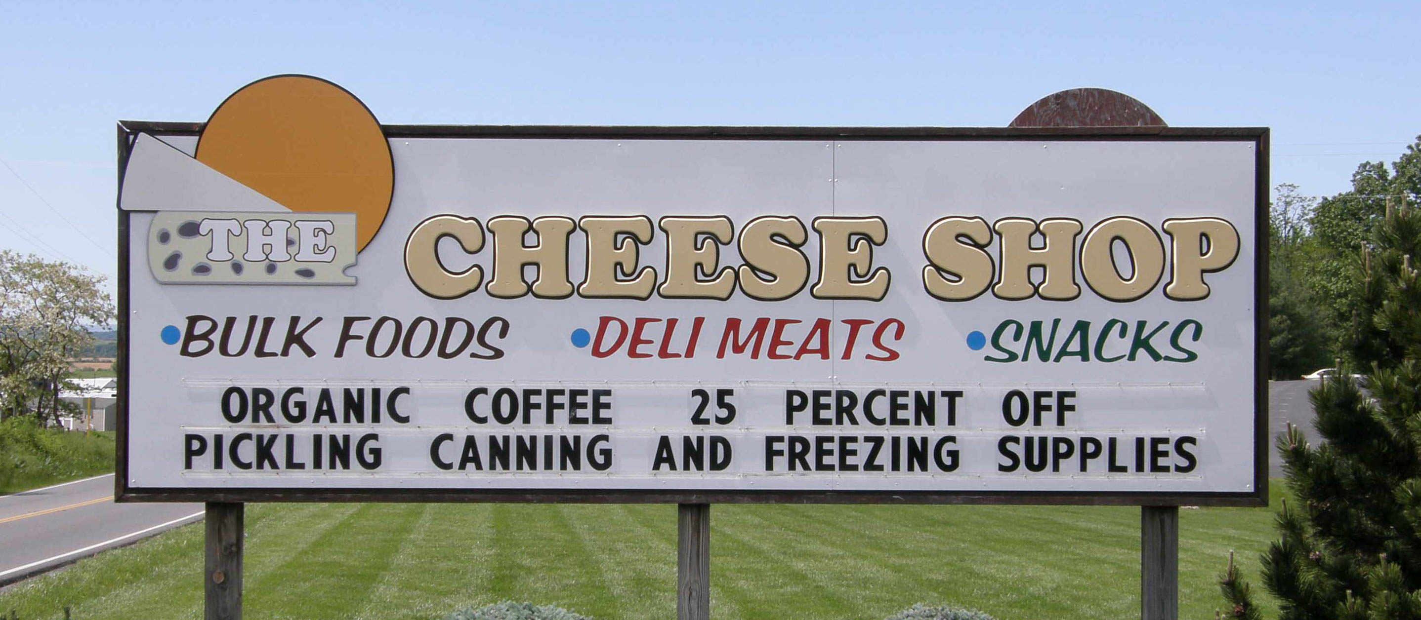 The Cheese Shop Outdoor Signs - Eddie Edwards Signs